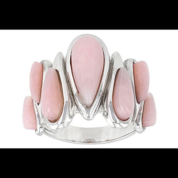 JTV | Jewelry | Peruvian Pink Opal Ring | Poshmark